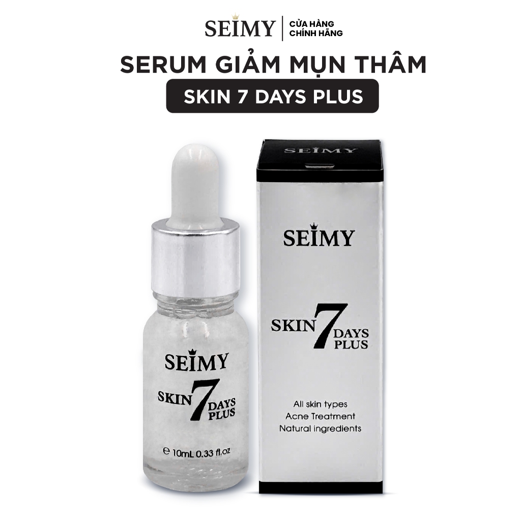 Serum giảm mụn thâm Seimy - Skin 7 Days Plus 10ml | Shopee Việt Nam