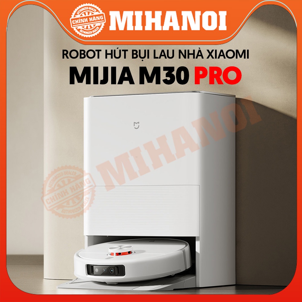 Mua nhận quà-Robot Hút Bụi Lau Nhà Xiaomi Mijia M30 Pro/ M30S/ M40- Bản Nội Địa Bảo hành 12 ...