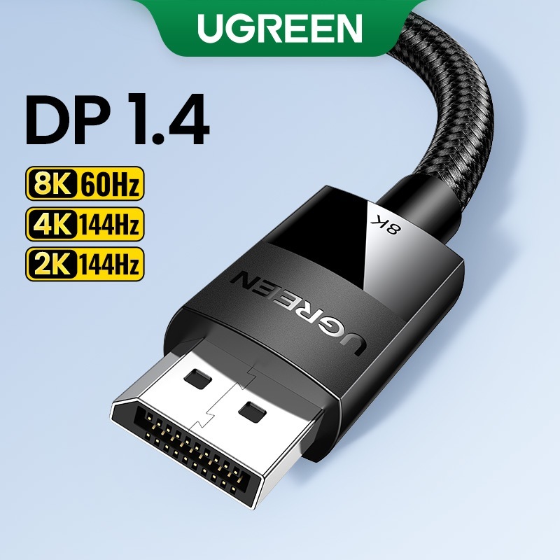 Cáp Displayport to Displayport 1.4 Cao Cấp Ugreen 80390 80391 80392 ...