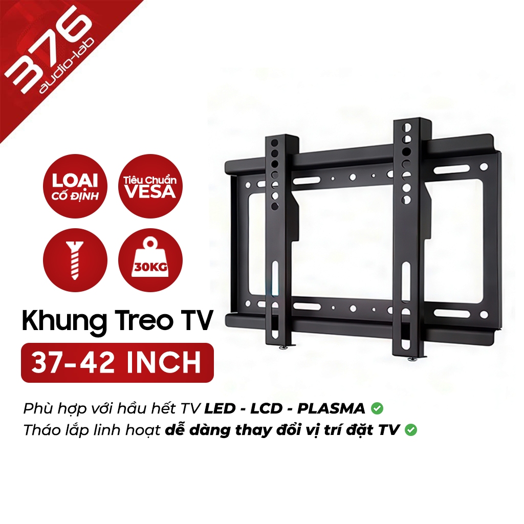 [LOẠI THÉP] Khung Treo TV Cố Định Phù Hợp Với Nhiều Loại Màn Hình 37 - 42 INCH | Shopee Việt Nam