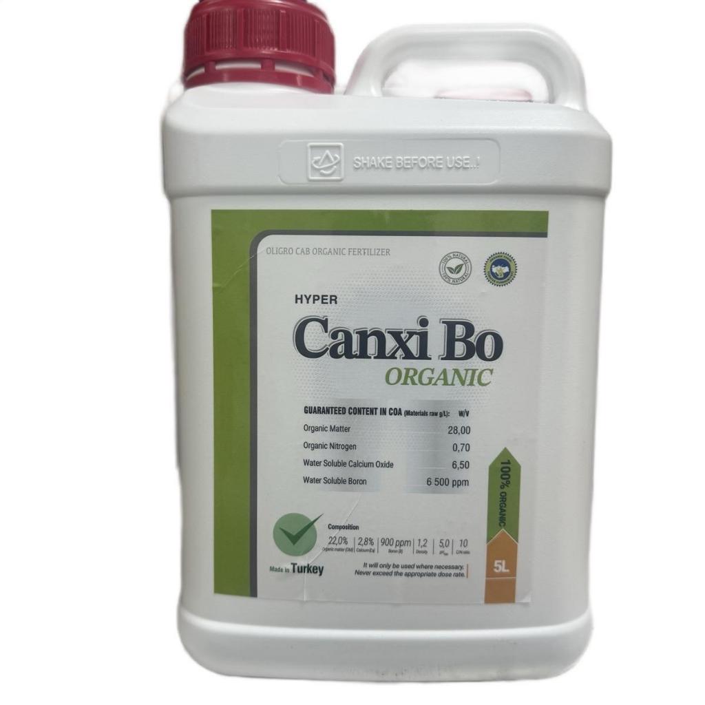 Phân bón canxi bo hữu cơ nhập Châu Âu Can 5 lít (hàng cao cấp, cây hấp ...