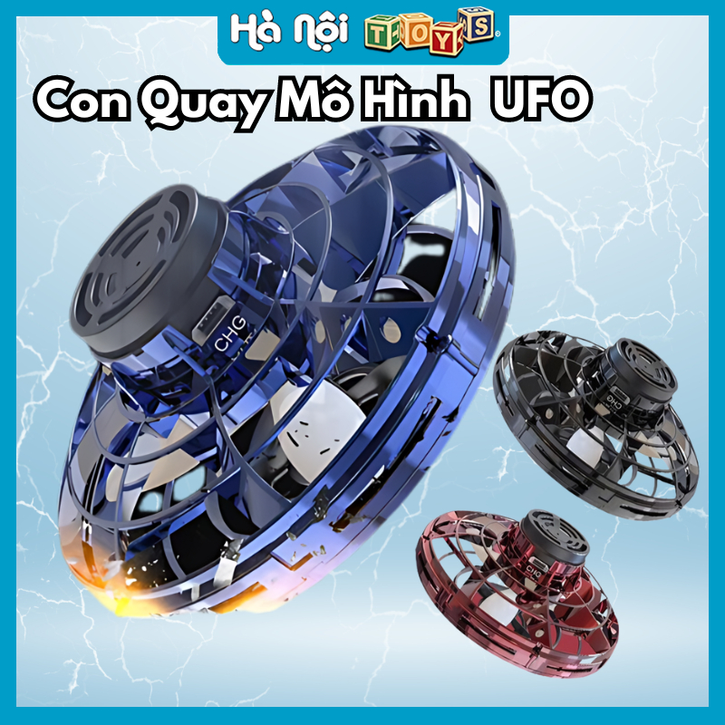 Đồ Chơi mô Hình Con Quay UFO Mini Flying Spinner Fidget - Đồ chơi Magic ...
