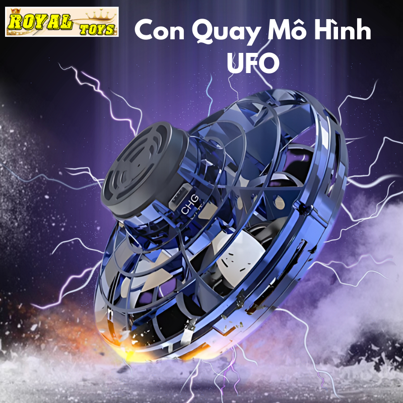 Đồ Chơi mô Hình Con Quay UFO Mini Flying Spinner Fidget - Đồ chơi Magic ...