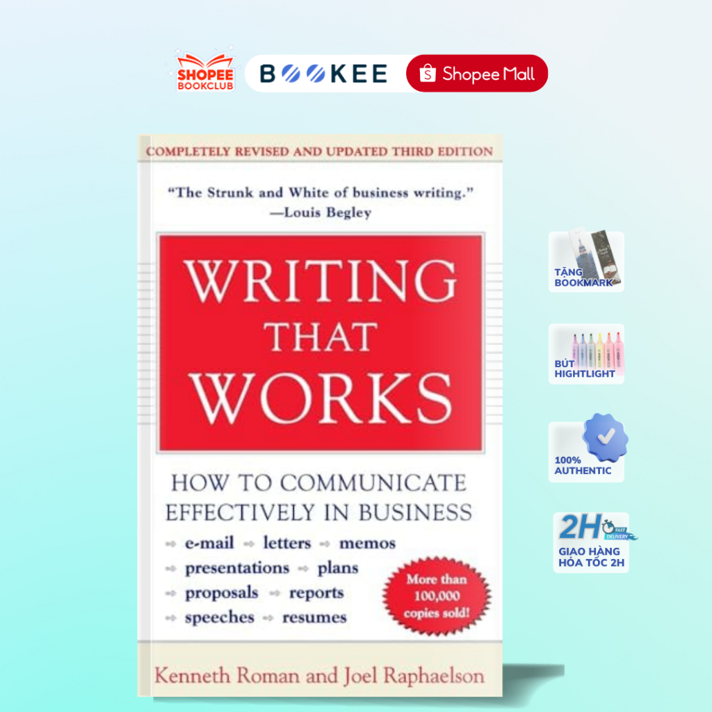 Sách - Writing That Works, 3rd Edition: How to Communicate Effectively ...