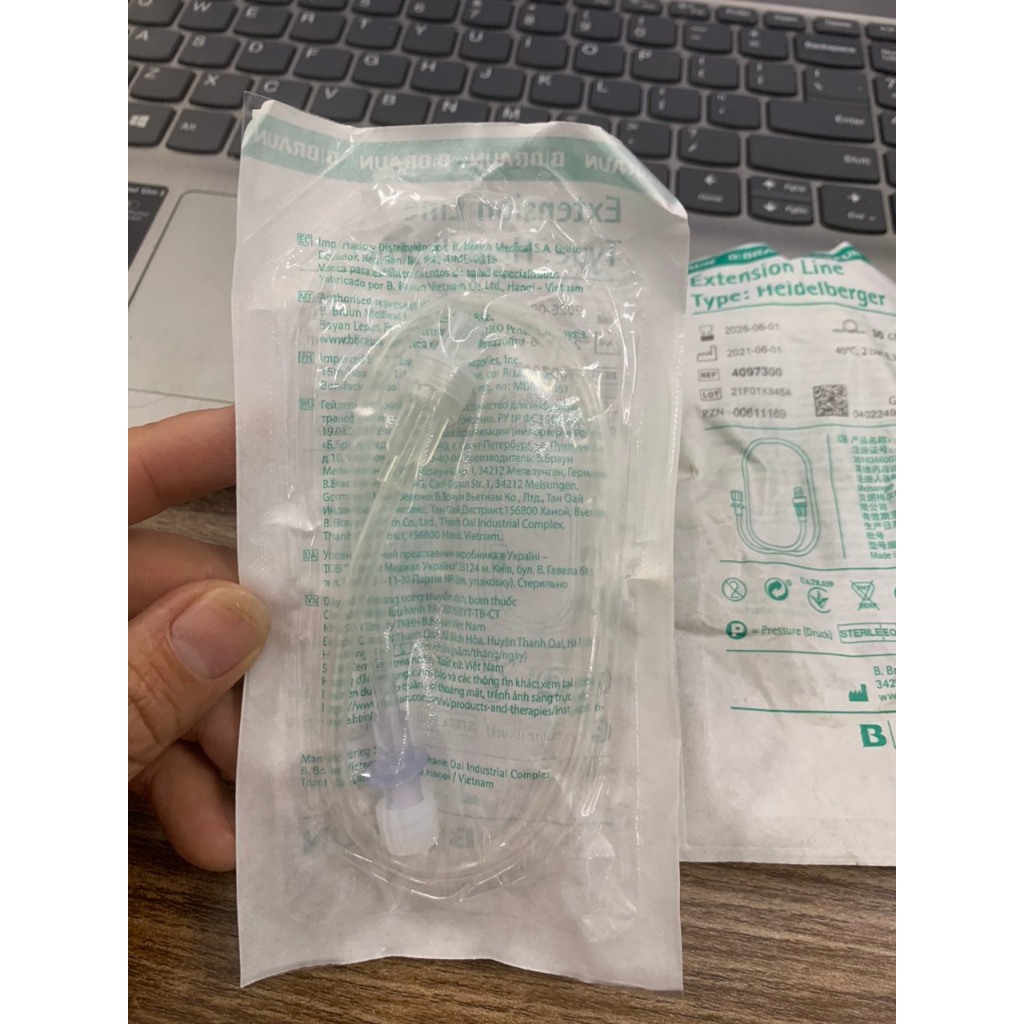 Dây nối bơm tiêm, dây nối truyền dịch B-braun 30cm | Shopee Việt Nam