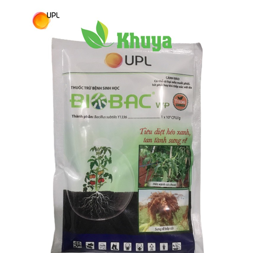 Thuốc trừ bệnh sinh học BioBac WP 100gr Héo xanh - Sưng rễ | Shopee ...