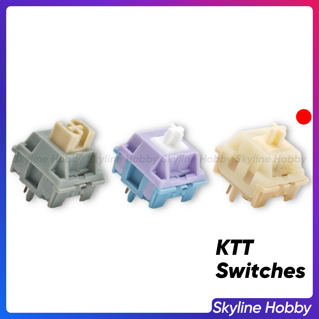 Switch bàn phím cơ KTT - Iwacha, Jacaranda V2, Blueberry, Coconut Latte Switch | Shopee Việt Nam