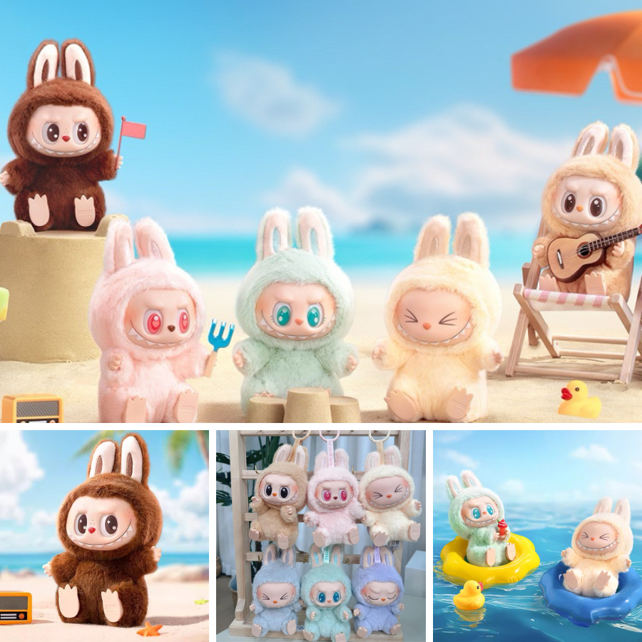 Mô hình Labubu v2 - THE MONSTERS - Labubu Ngồi - Phụ Kiện - móc khóa ...