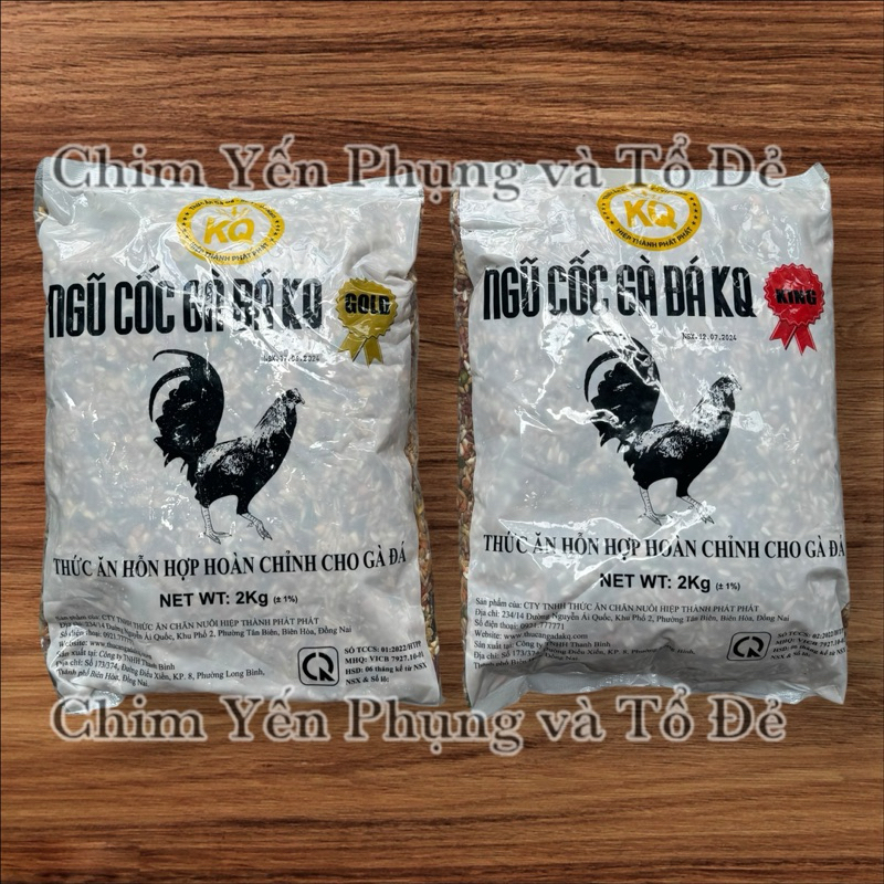 Ngũ cốc hoàn chỉnh KQ GAME BIRD MIX cho Gà Đá (nguyên seal 2kg ...