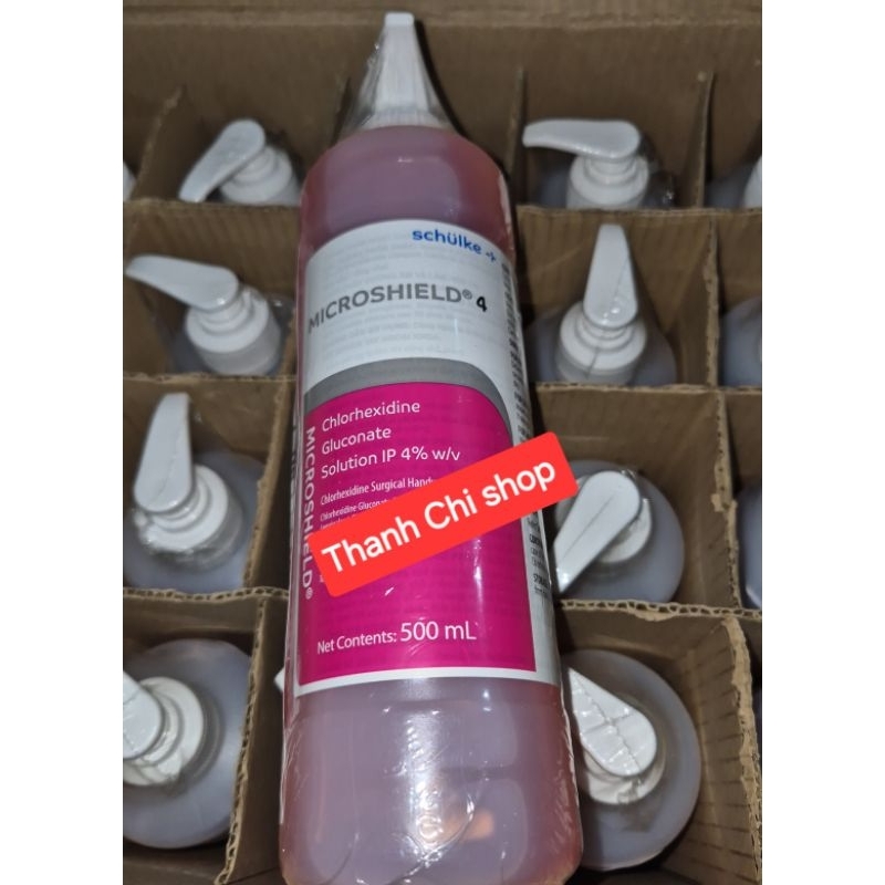 Dung dịch rửa tay phẫu thuật Microshield 4 Chlorhexidine Surgical ...