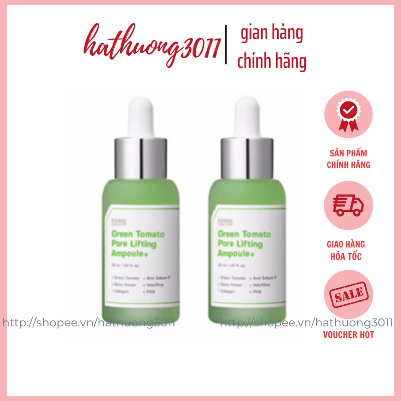 Tinh Chất Serum SUNGBOON Cà Chua Xanh Editor Green Tomato Pore Lifting ...