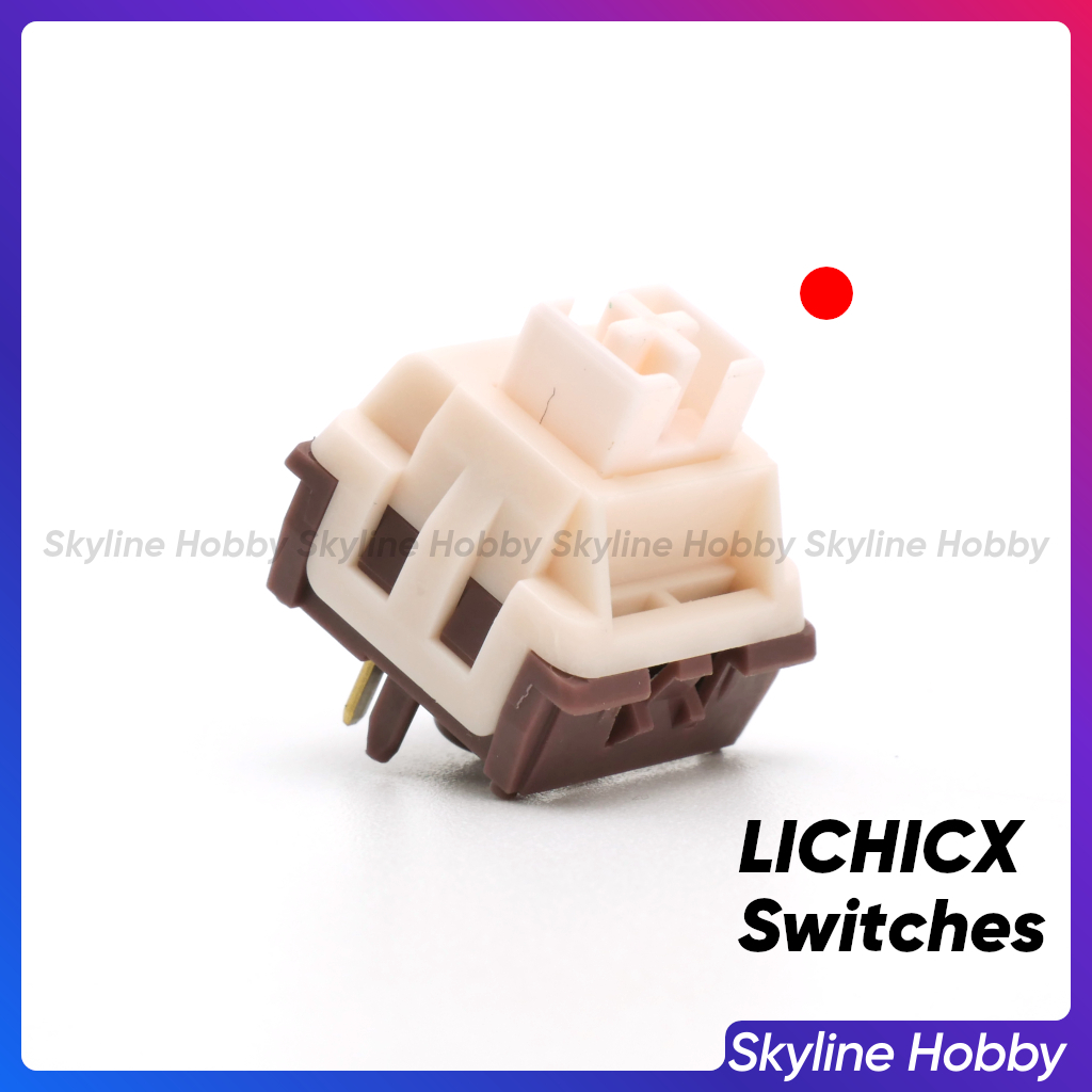 Switch bàn phím cơ LICHICX - Caramel Mousse Switch | Shopee Việt Nam