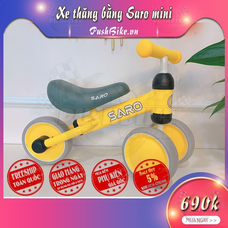 Xe thăng bằng Saro Mini - màu vàng | Shopee Việt Nam