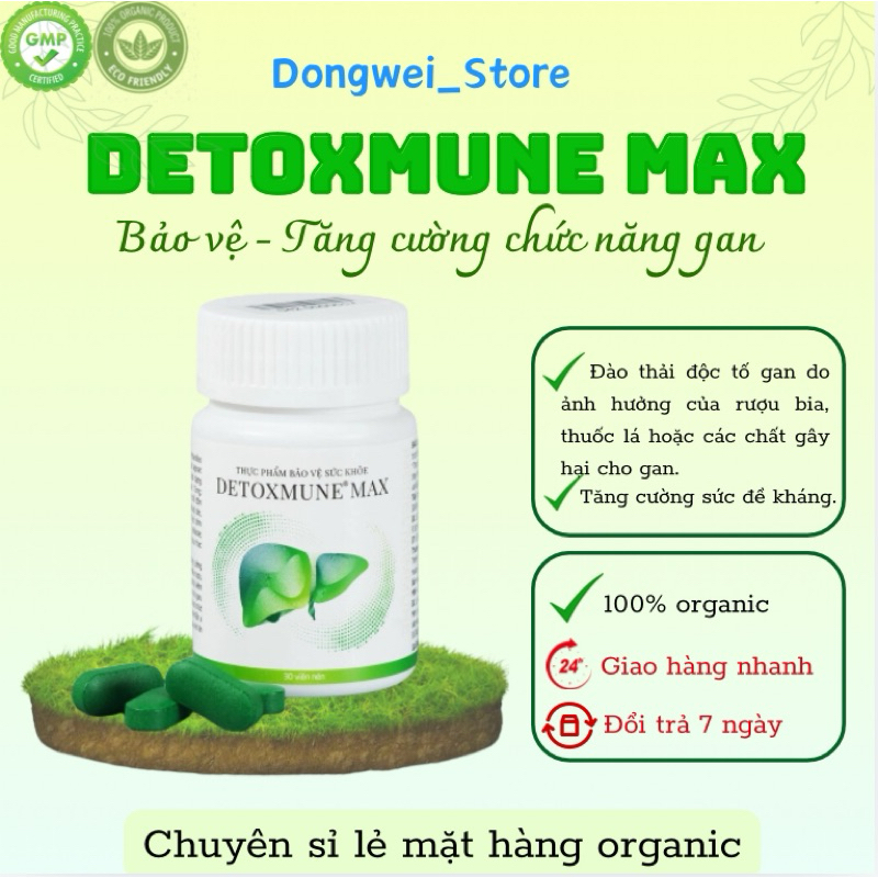DETOXMUNE MAX - Giải pháp chăm sóc gan hàng đầu để tái tạo sức khỏe ...