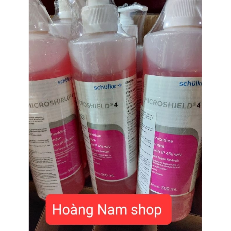 Dung dịch rửa tay phẫu thuật Microshield 4 Chlorhexidine Surgical ...