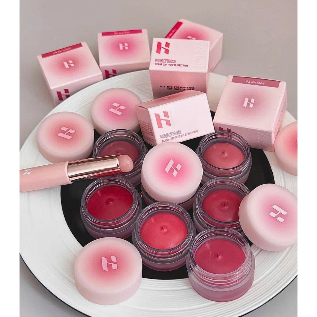 Son kem bùn Holika Holika Melting Blur Lip Pot 5g | Shopee Việt Nam