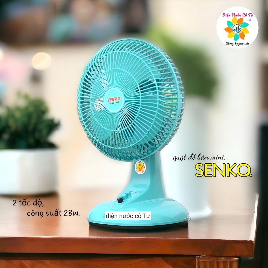 Quạt để bàn mini SENKO B102 (2 tốc độ - nhỏ gọn để trên bàn làm việc ...