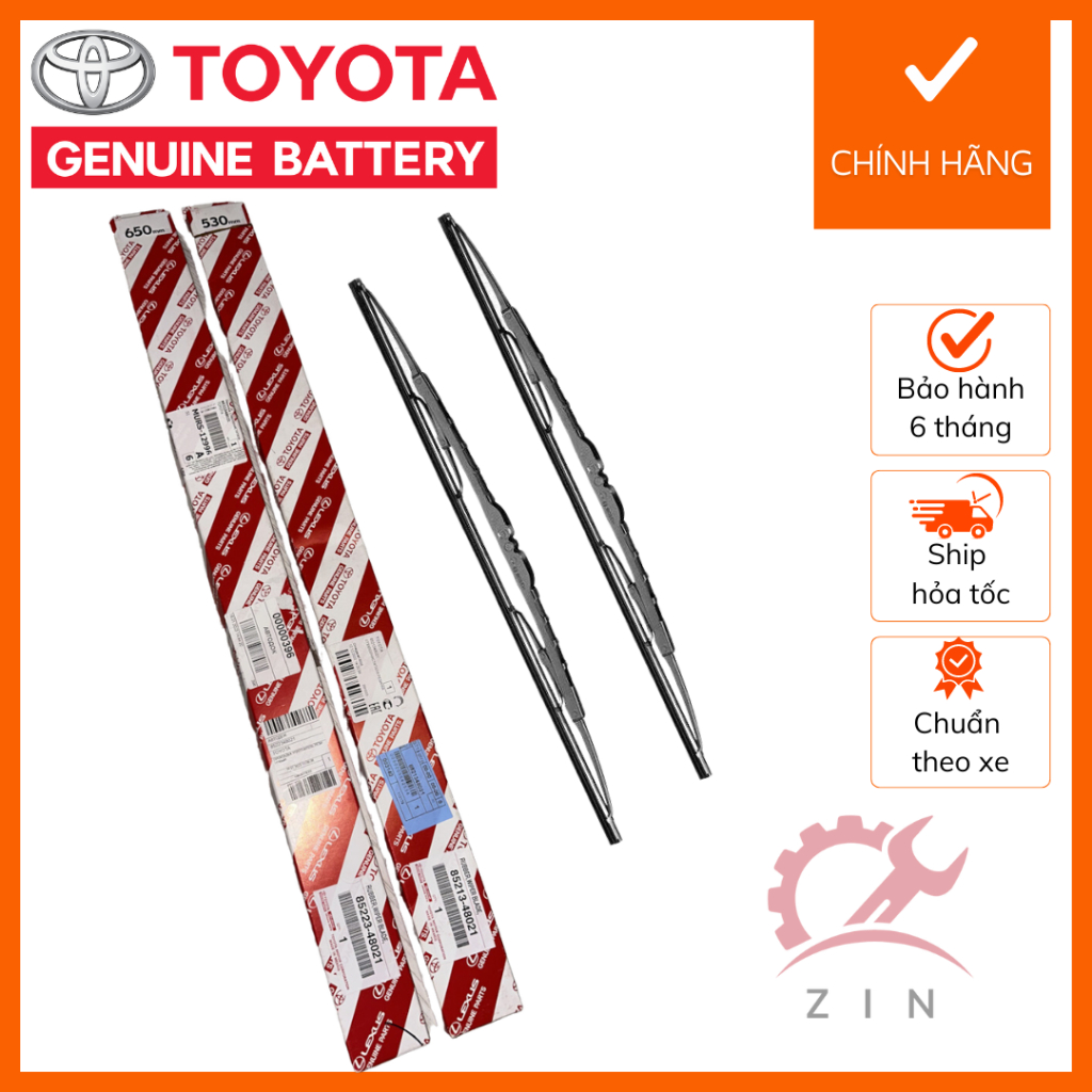 [Chính Hãng] CAO SU GẠT MƯA TOYOTA Camry, Fortuner, Innova, Vios, Cross ...