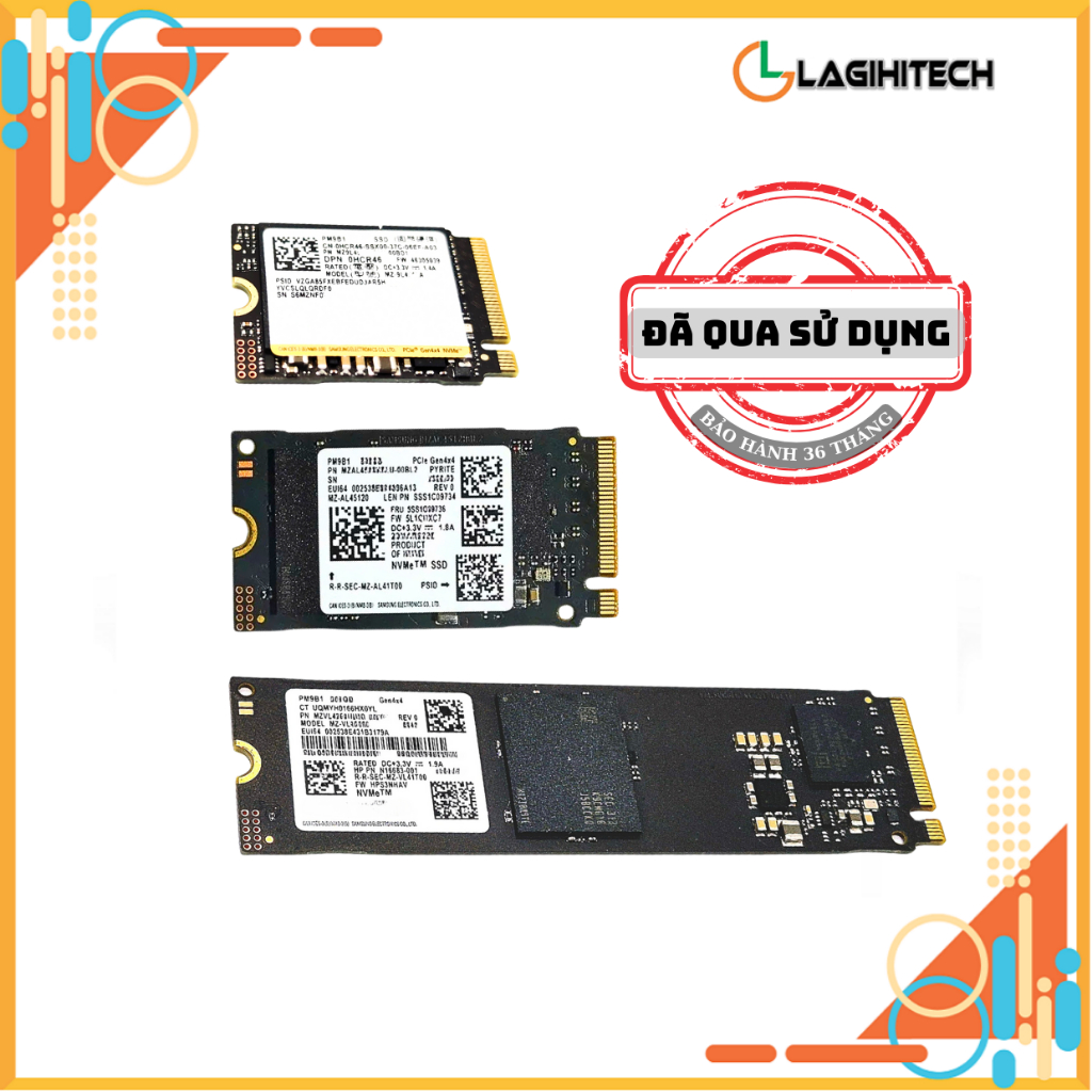 Ổ Cứng Gắn Trong SSD Samsung PM9B1 M2 2230 PCIe NVMe 256GB / 512GB ...