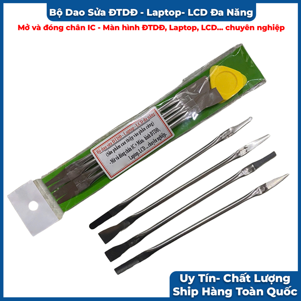 Bộ Dao Sửa Đa Năng, Mở và đóng chân IC, màn hình ĐTDĐ, Laptop, LCD ...