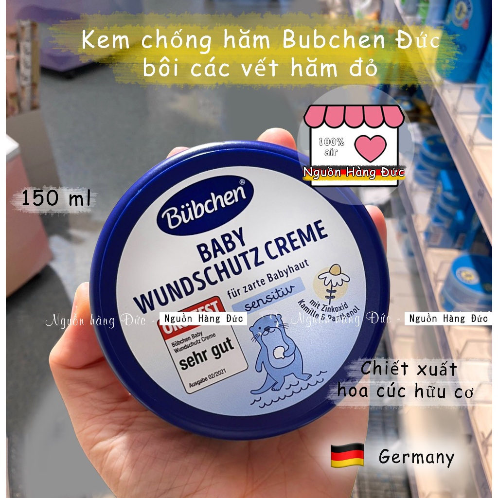 [Mẫu mới]Kem chống hăm Bubchen nội địa Đức 150ml - Nguồn hàng Đức | Shopee Việt Nam