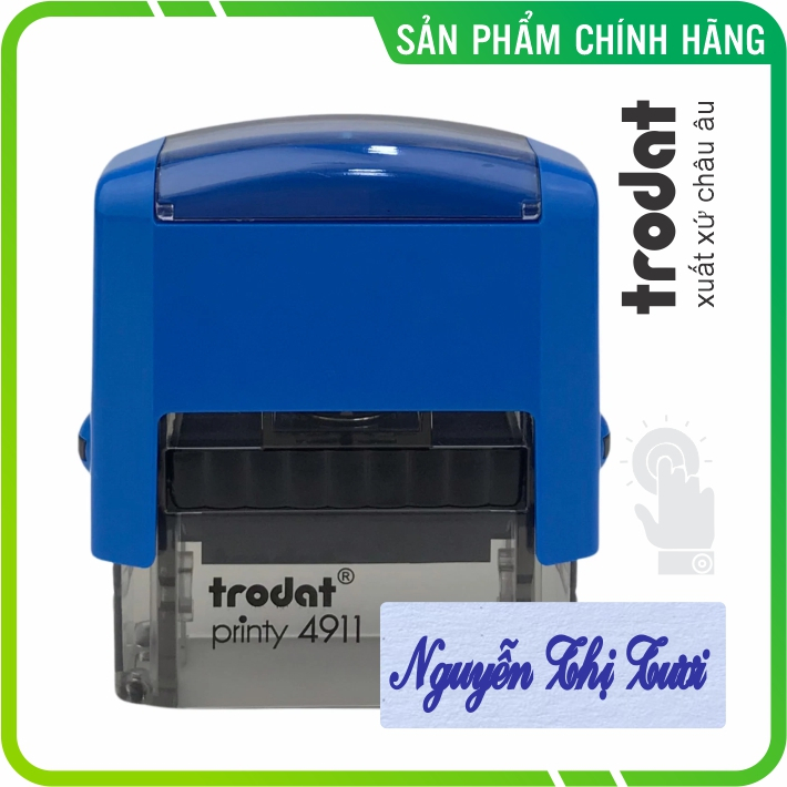 Khắc dấu tên theo yêu cầu, làm con dấu tên giá rẻ, mộc tên hiệu Trodat ...