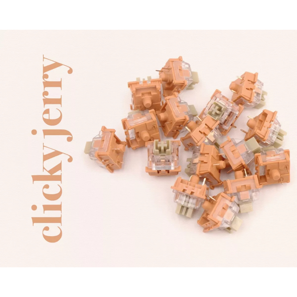 Combo 10 Switch Clicky Outemu Cherry Yellow - Stock Pre-lubed Hãng ...