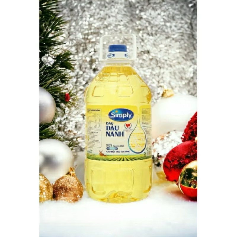 Dầu Đậu Nành Simply 5L/Dầu Ăn Nguyên Chất 100% Từ Đậu Nành | Shopee ...