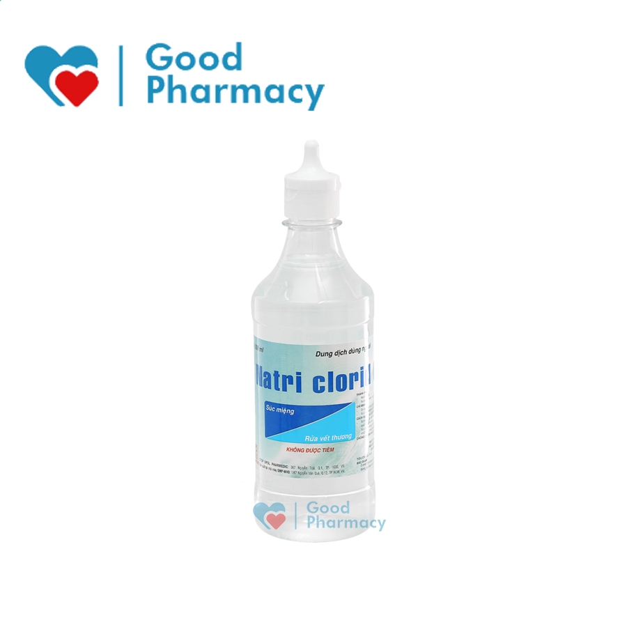 Dung dịch nước muối Natri Clorid 0,9% Pharmedic rửa vết thương, súc ...
