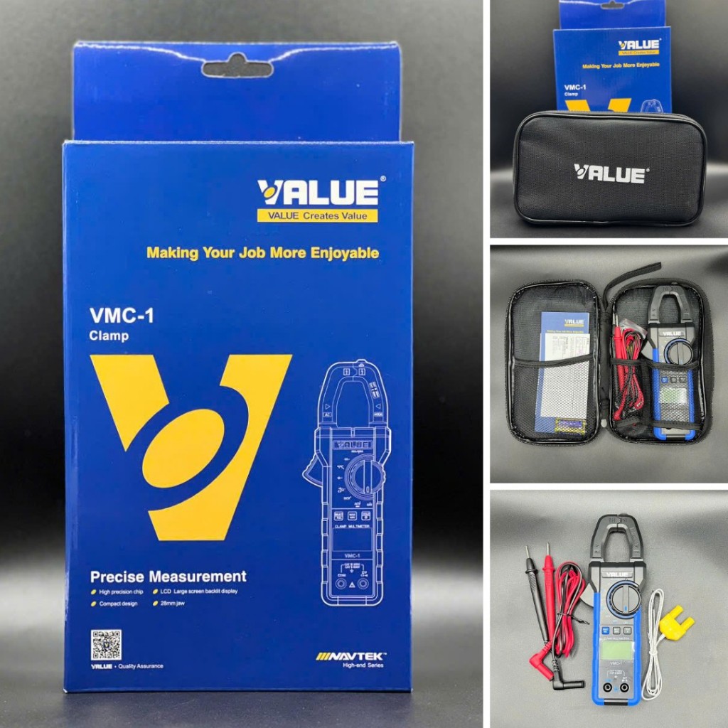 Đồng hồ ampe kẹp Value VMC-1 - Ampe kẹp dòng Value VMC-1 (Loại tốt) | Shopee Việt Nam