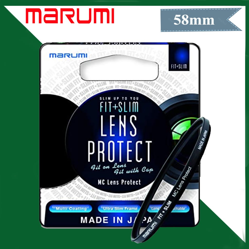 Filter Kính lọc Marumi Fit and Slim MC Lens protect UV 58mm | Shopee Việt Nam