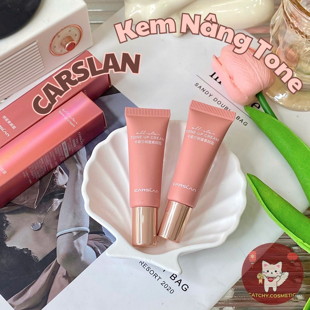 [CARSLAN] Kem Nâng Tone CARSLAN, Nâng Tone Nhẹ Nhàng Dưỡng Ẩm Minisize ...
