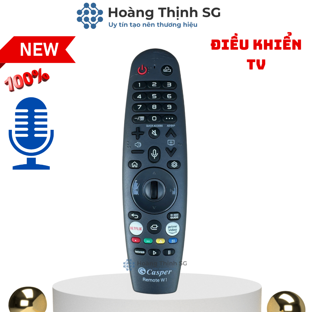 Remote điều khiển tivi Casper mẫu 02, Điều Khiển TV Casper Internet Có ...