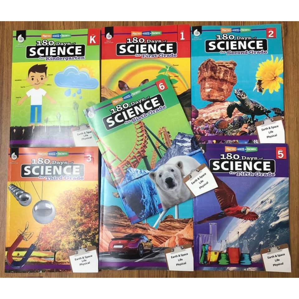 180 days science ( k-6 ) | Shopee Việt Nam