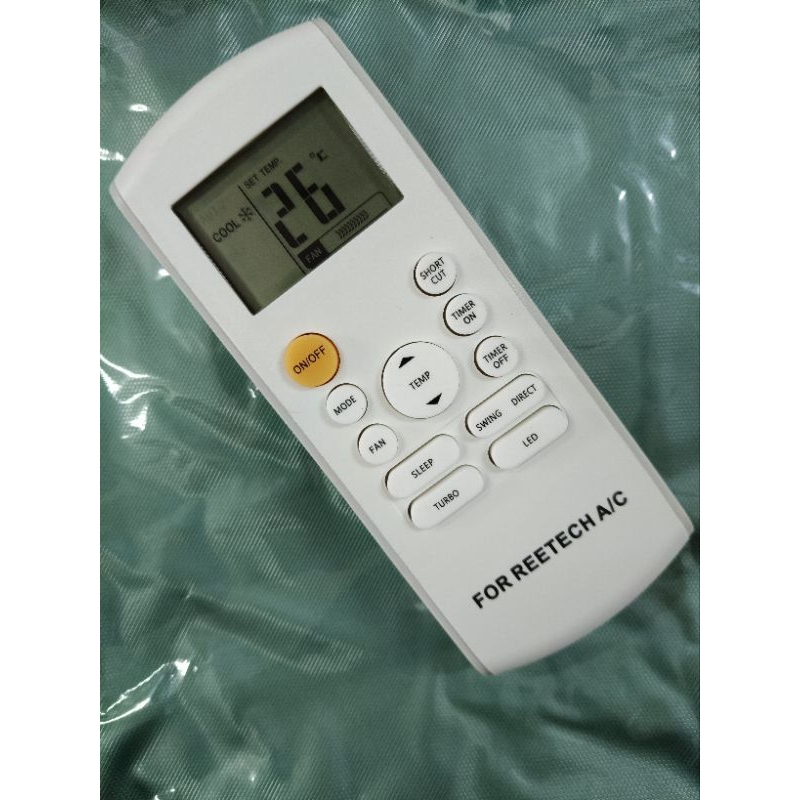 REMOTE MÁY LẠNH REETECH NÚT NGUỒN VÀNG (Mua giống remote đang dùng ...