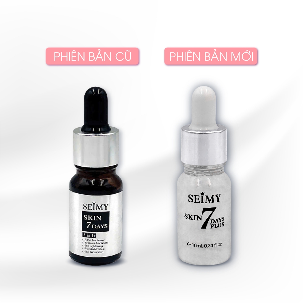 Serum giảm mụn thâm rỗ Seimy - Skin 7 Days - Công dụng 5 trong 1 hiệu ...