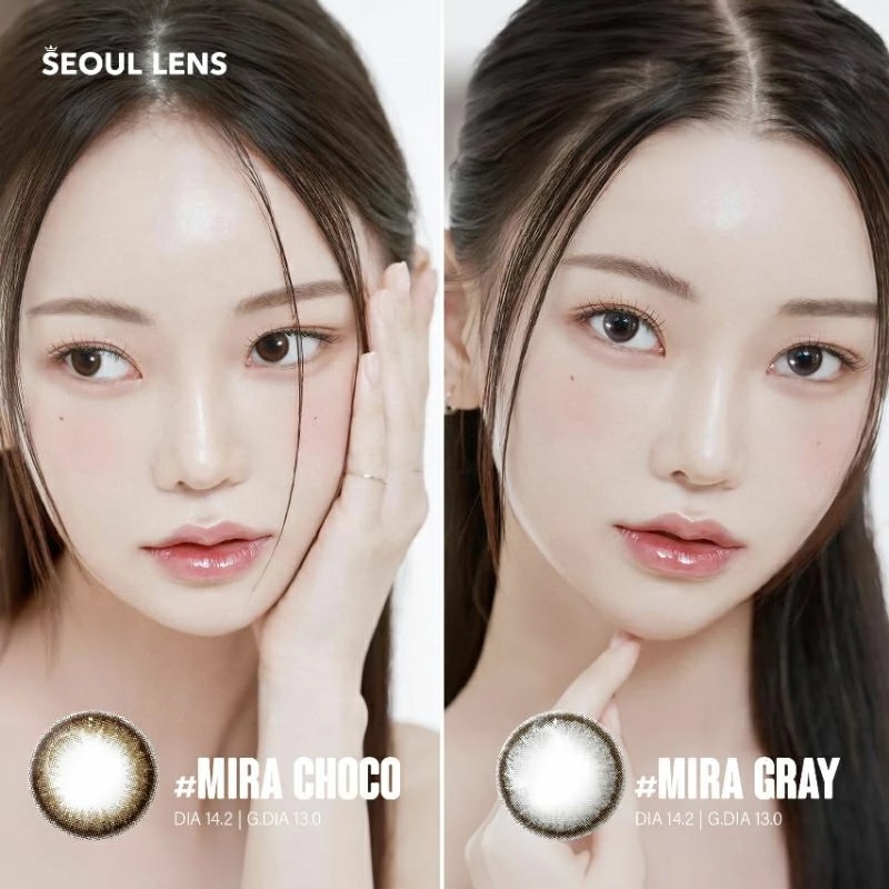 EYEIYAGI - Lens 3 THÁNG (𝟭 CHIẾC) Mira choco/gray - Kính áp tròng Hàn ...