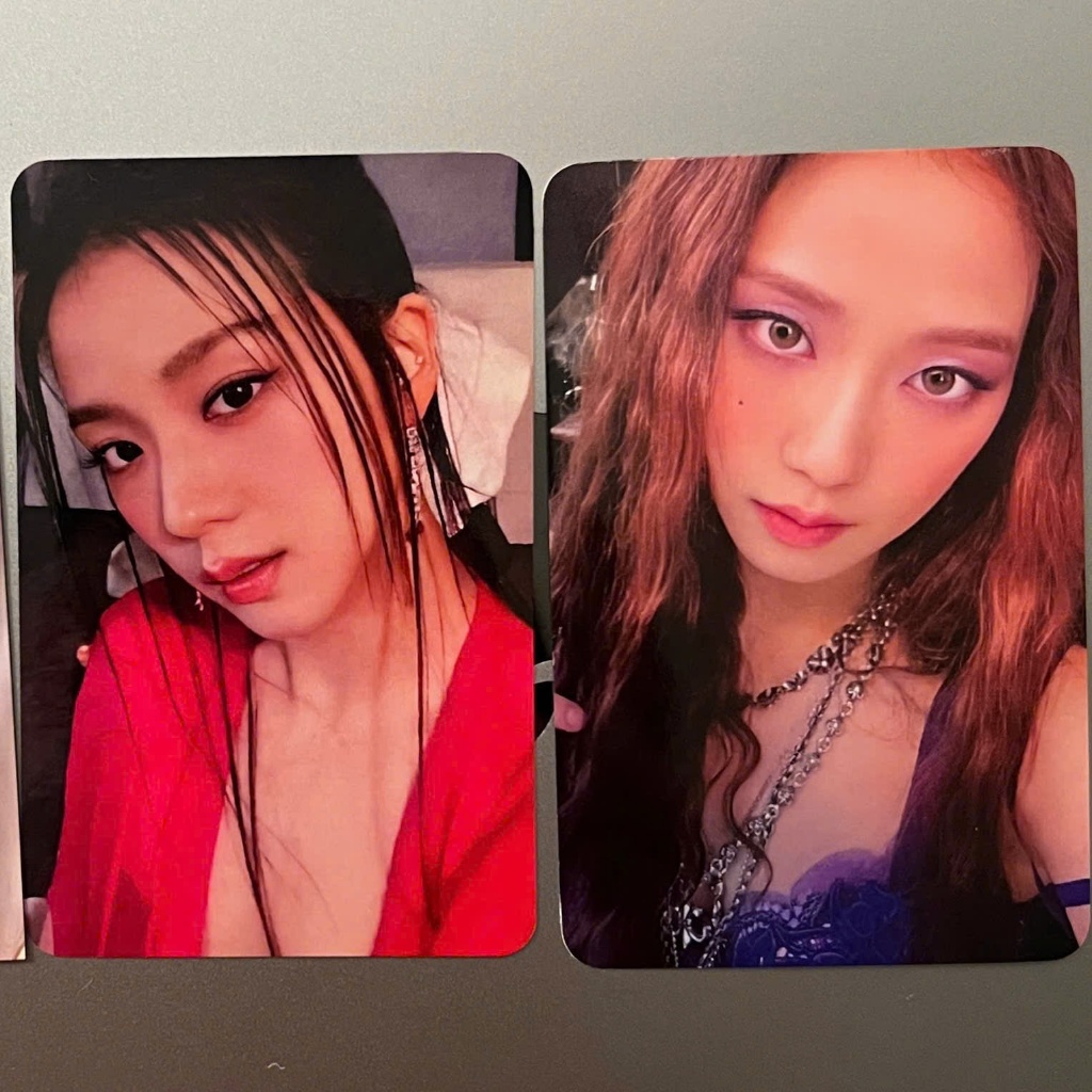 Set 2 card JISOO BLACKPINK "ME" gongbang unoff fanmade | Shopee Việt Nam
