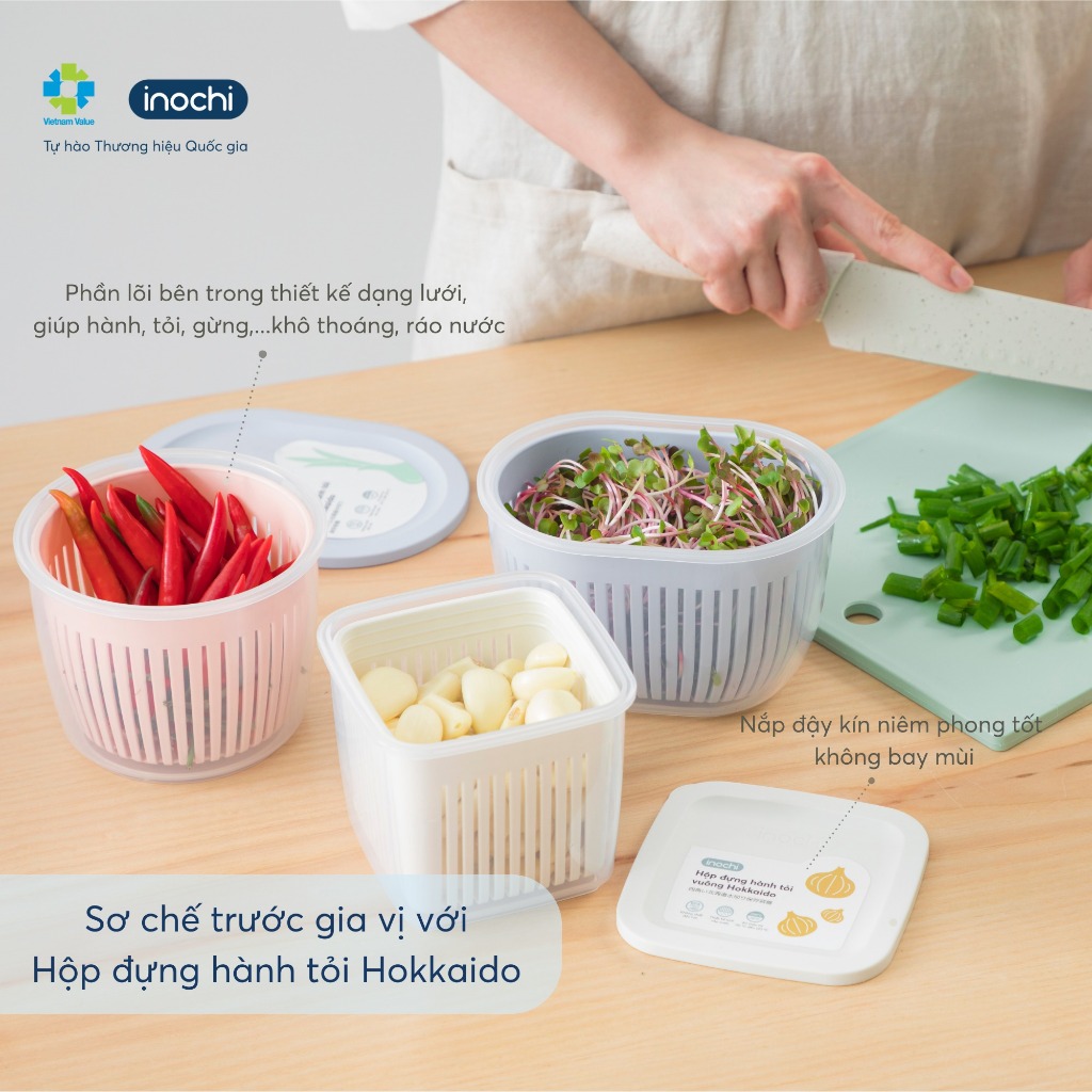 Combo 3 hộp hành tỏi Inochi | Shopee Việt Nam