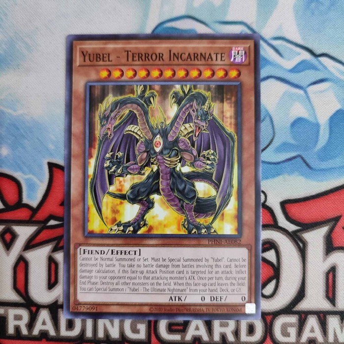 Ae Lá Bài Thẻ Bài Phni Ae082 Yubel Terror Incarnate Tặng Bọc Nhựa Bảo Quản Shopee Việt Nam