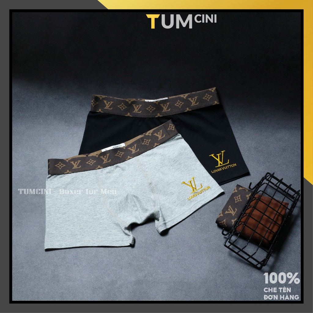 Quần lót nam boxer cotton ba màu trầm chỉ dành riêng cho quý tộc ...