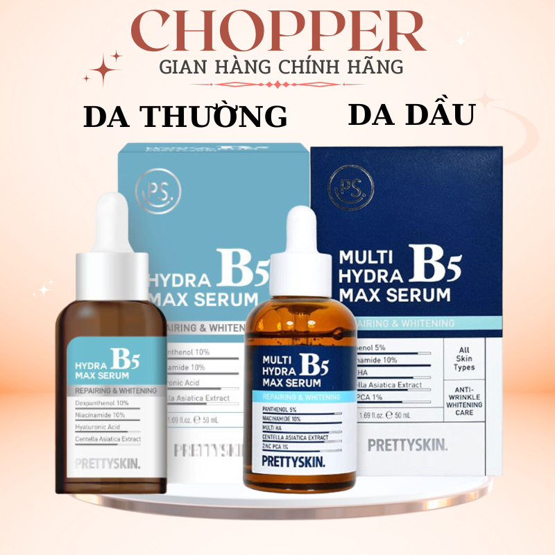 Serum B5 Pretty Skin Hydra Max Serum dưỡng ẩm dưỡng trắng da phục hồi ...