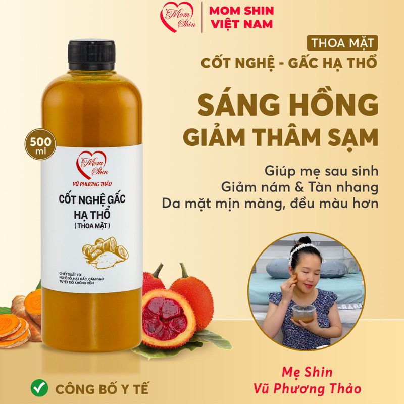 [DÙNG CHO DA MẶT] CỐT NGHỆ GẤC HẠ THỔ MOM SHIN | Vũ Phương Thảo Mom ...