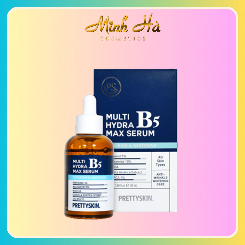 Tinh chất phục hồi cho da dầu PrettySkin Multi Hydra B5 Max Serum 50ml ...
