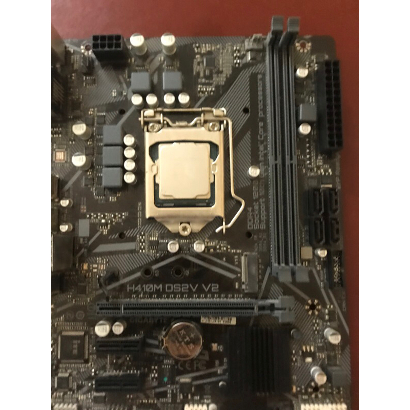 Xác main h410m , Cpu intel G6400 cũ vẫn còn sống | Shopee Việt Nam