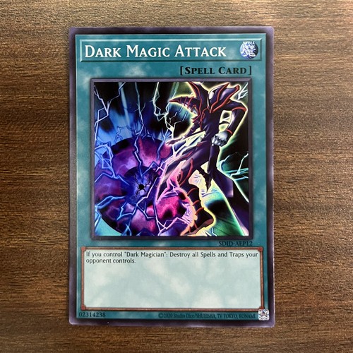 Thẻ bài YUGIOH - AE - Dark Magic Attack - SDID-AEP12 - Super Rare - Normal Spell | Shopee Việt Nam