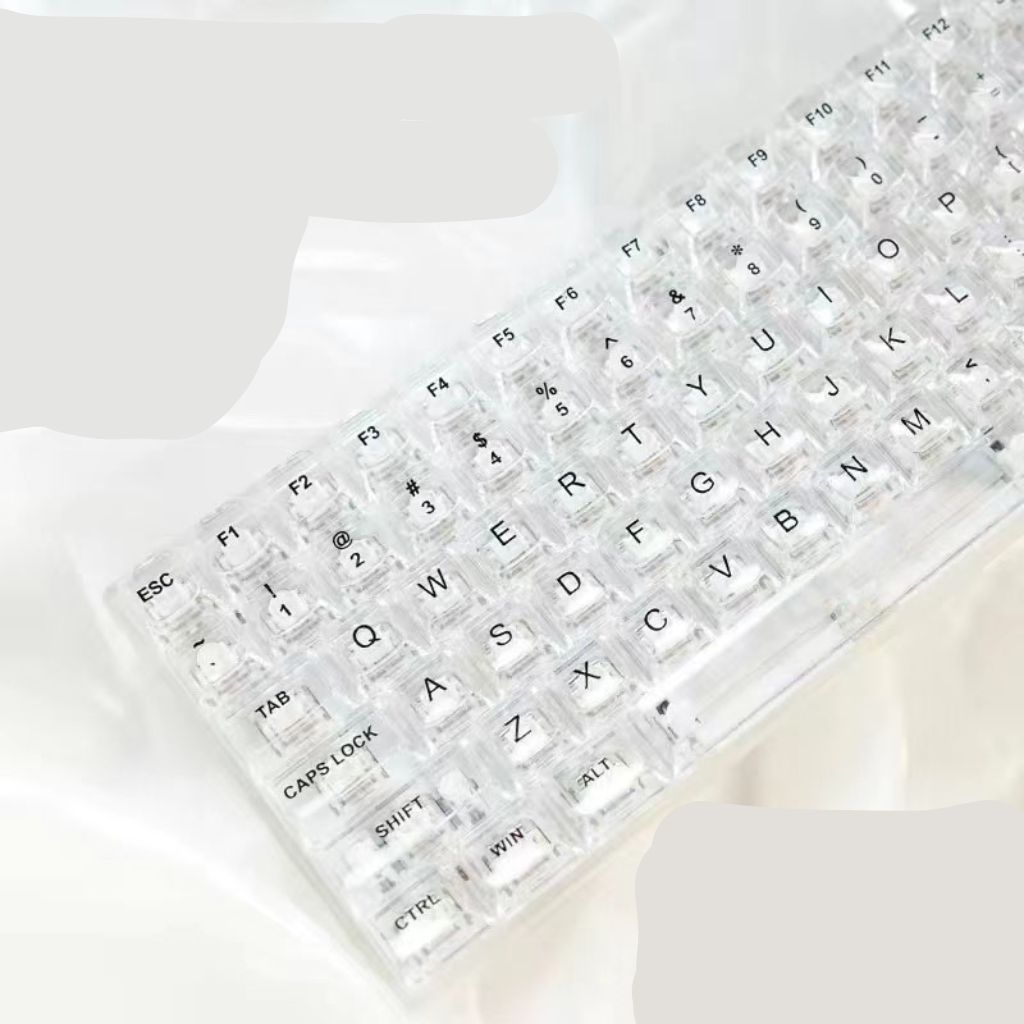 Keycap trong suốt, greenkeycap, nhựa PC, profile OEM, phụ hợp các ...