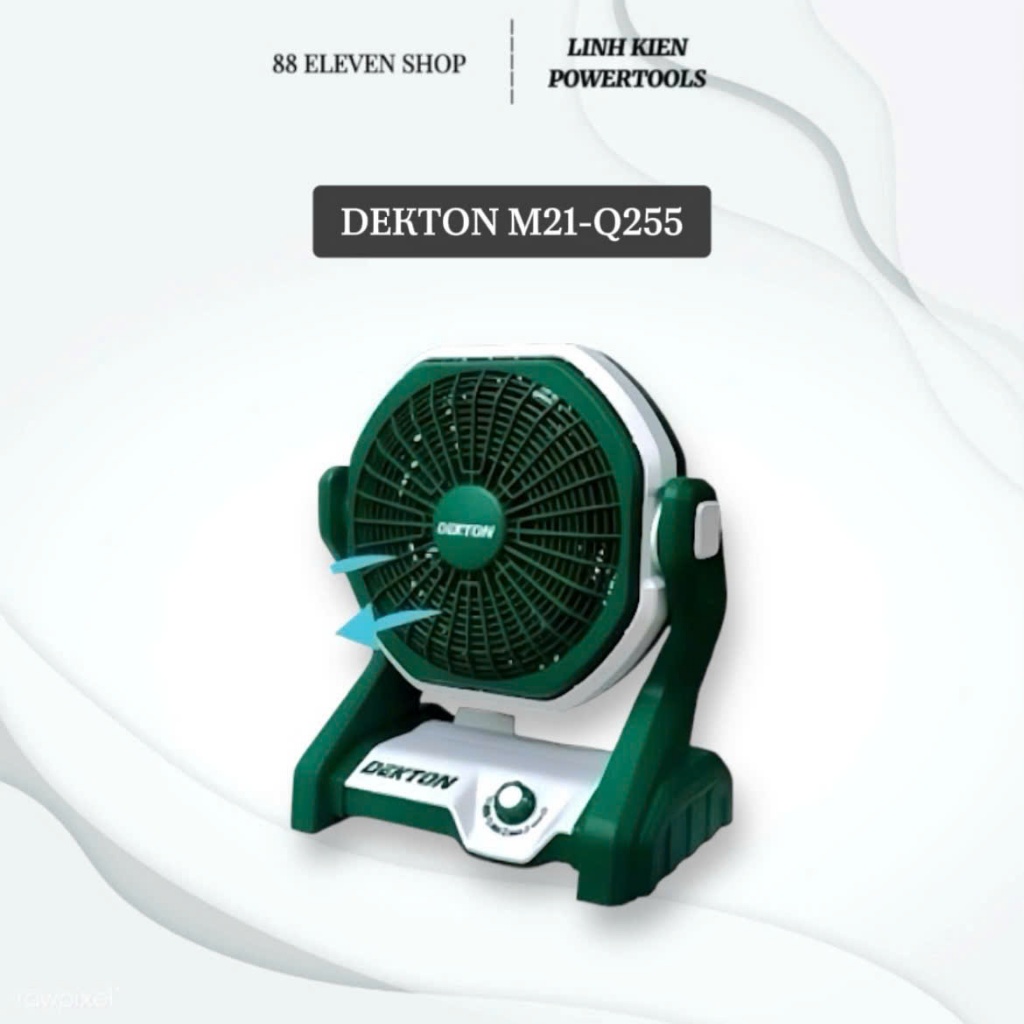 Quạt Làm Mát 21V Dekton M21-Q255 | Shopee Việt Nam