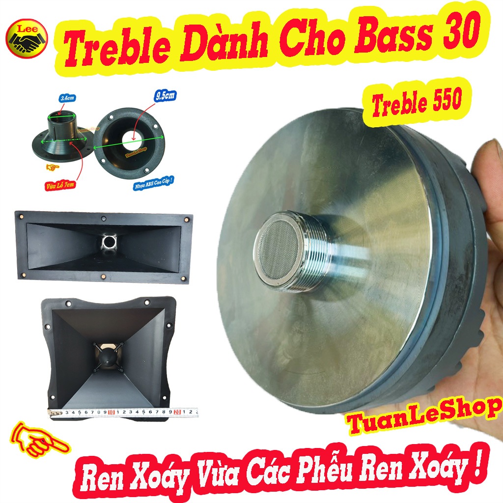 LOA TREBLE THAY TREBLE GIẤY 10CM, LOA TREP CHO BASS 30, LOA TREBLE 550 ...