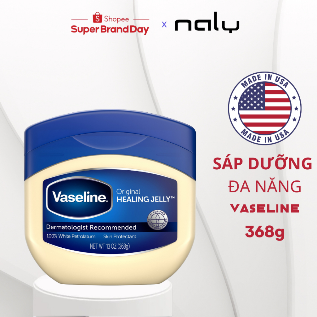 Sáp Dưỡng Ẩm Vaseline Original Healing Jelly Đa Năng Hộp Lớn 368g ...